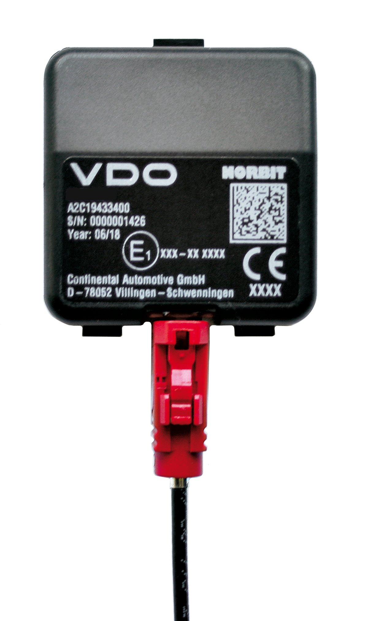 DSRC Antenne, aftagelig (med klæbebånd) (Tidl. A3C1056220021 ...